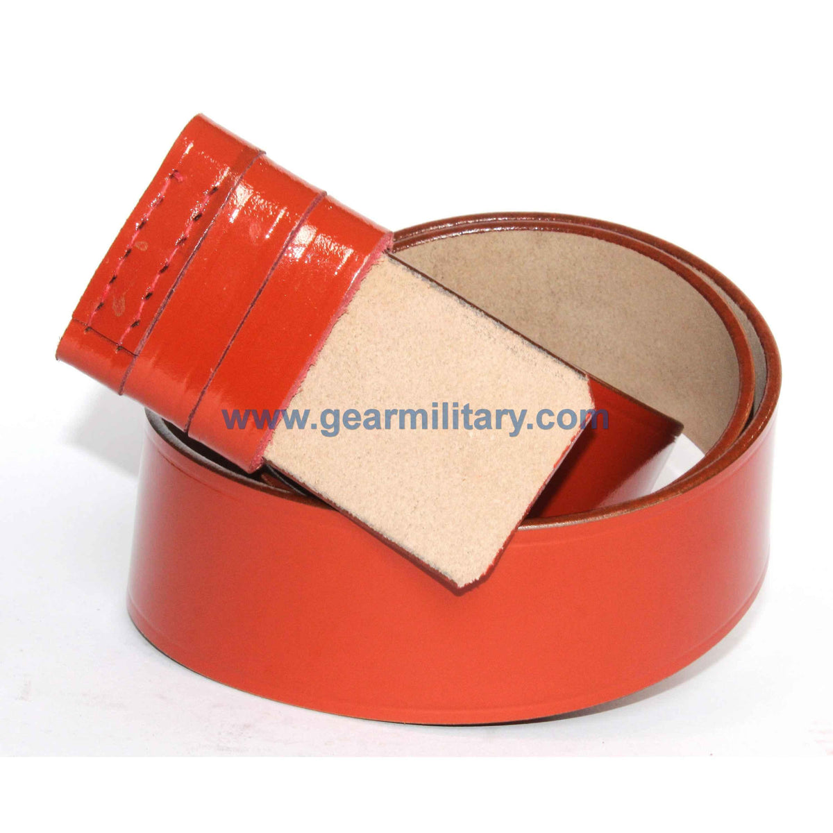 Red Leather Belt – gearmilitary